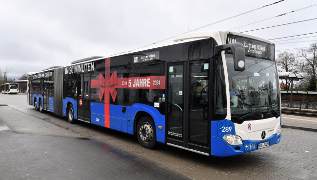 5 Jahre Expressbuslinie X41 | Piste Rostock